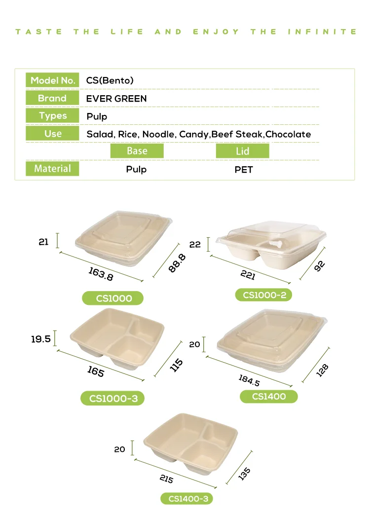 Disposable Recyclable Restaurantware Nautral Pulp Sugarcane ...