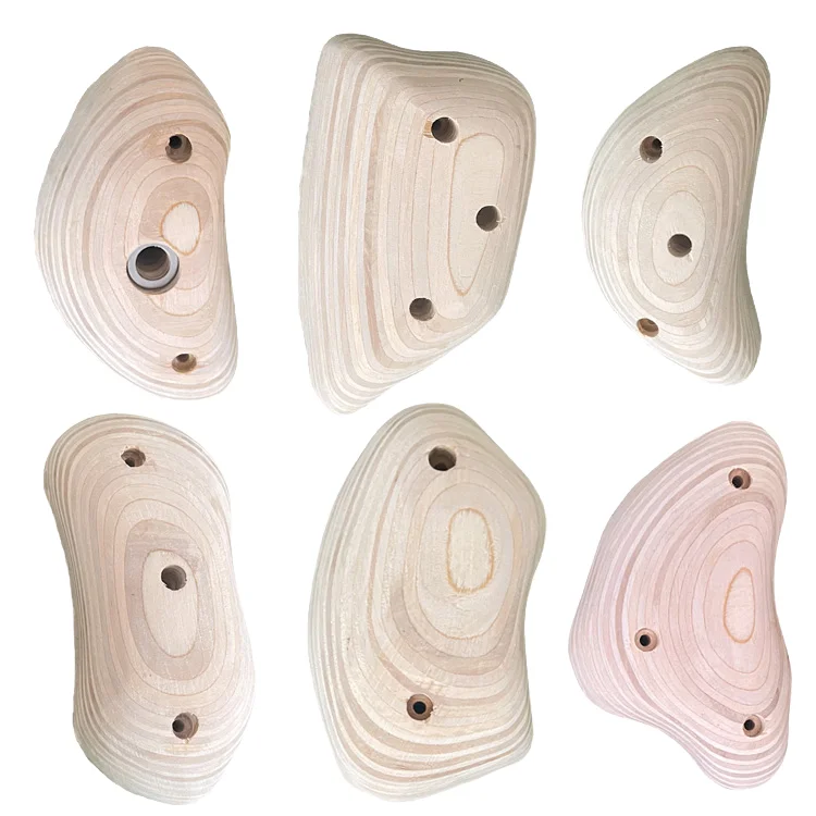 Indoor Wooden Climbing Peg Board Holds Ball Rock Climbing Holds 100 ...