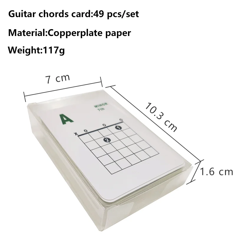 Guitar Chord and Scale Learning Cards - Perfect for Beginners