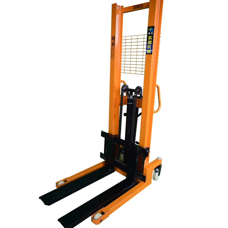 hydraulic pallet stacker 3 ton hand lift stacker manual lifter ...