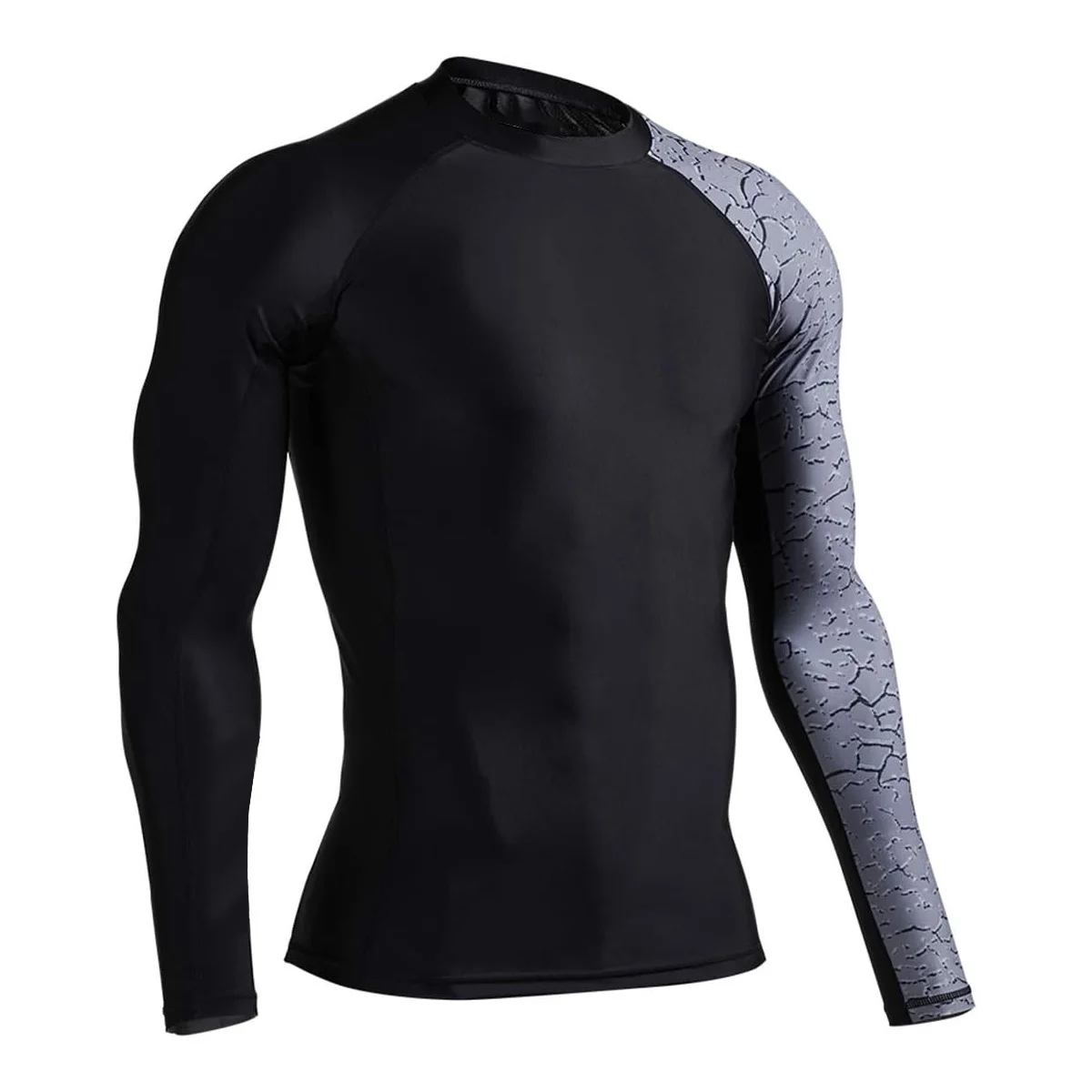Custom Rash Guard Men Sublimation Printed Polyester Rash Guard Gym ...