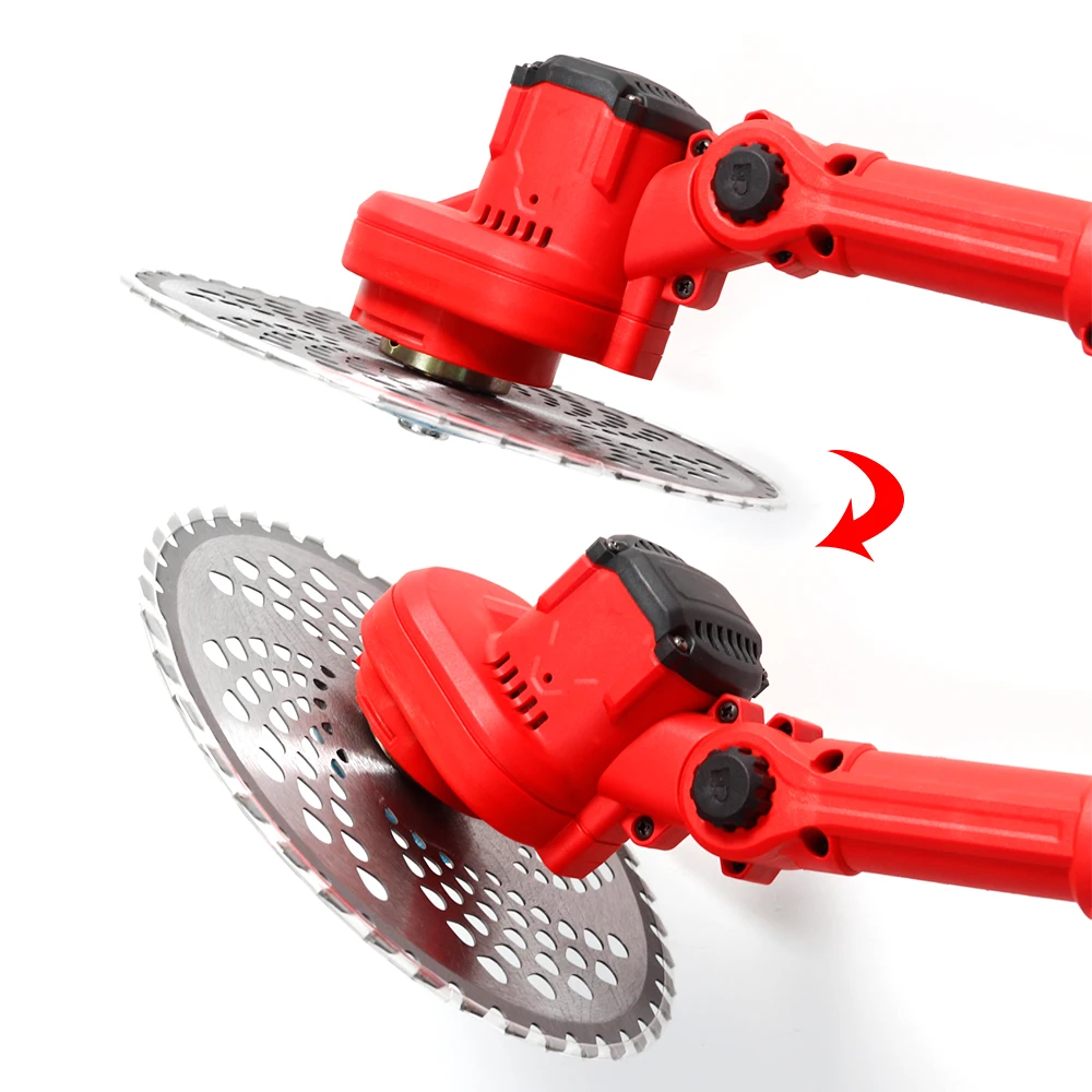 Powerful 450w Wireless Telescopic Handle Automatic Grass Cutter With ...