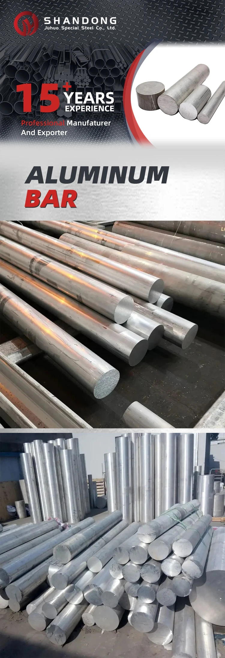 Aluminum Round Bar 6023 6082 5083 6061 5052 5083 7075 T6 Alloy Aluminum Bar Rod Cutting ...