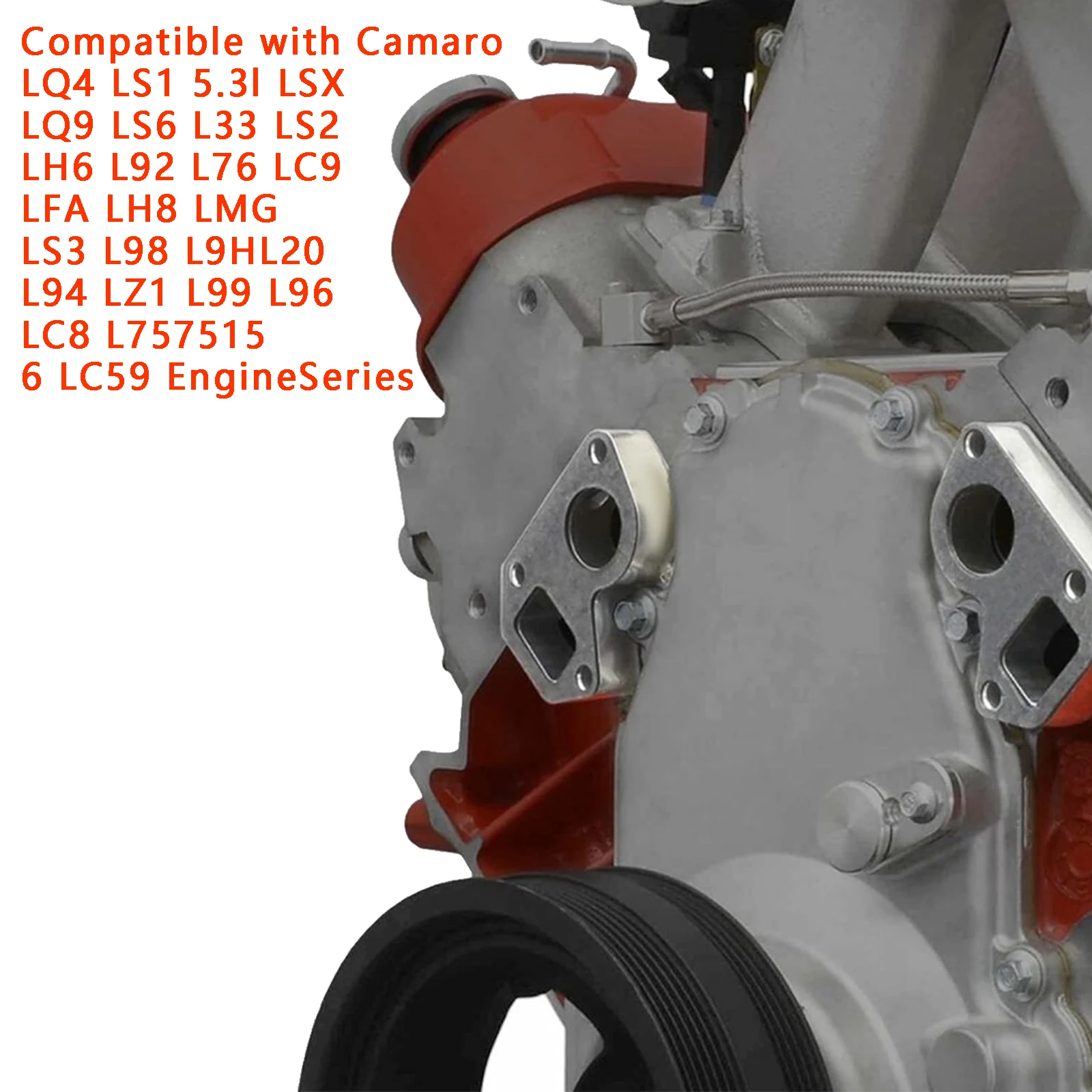 LS Water Pump Spacers Kit Adapter Swap Kit Compatible with Camaro LQ4 ...