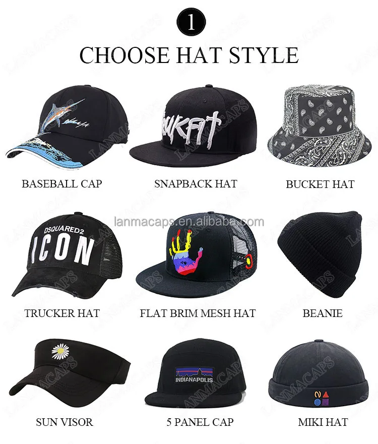 Custom Flat Embroidery Men Closed Back Khaki Cotton Baseball Cap And ...