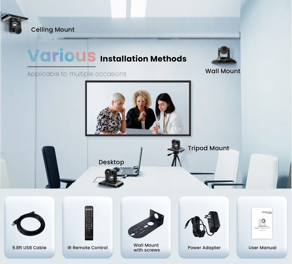 4K Video Conferencing Camera Tele-meeting Solution Manufacturers China ...