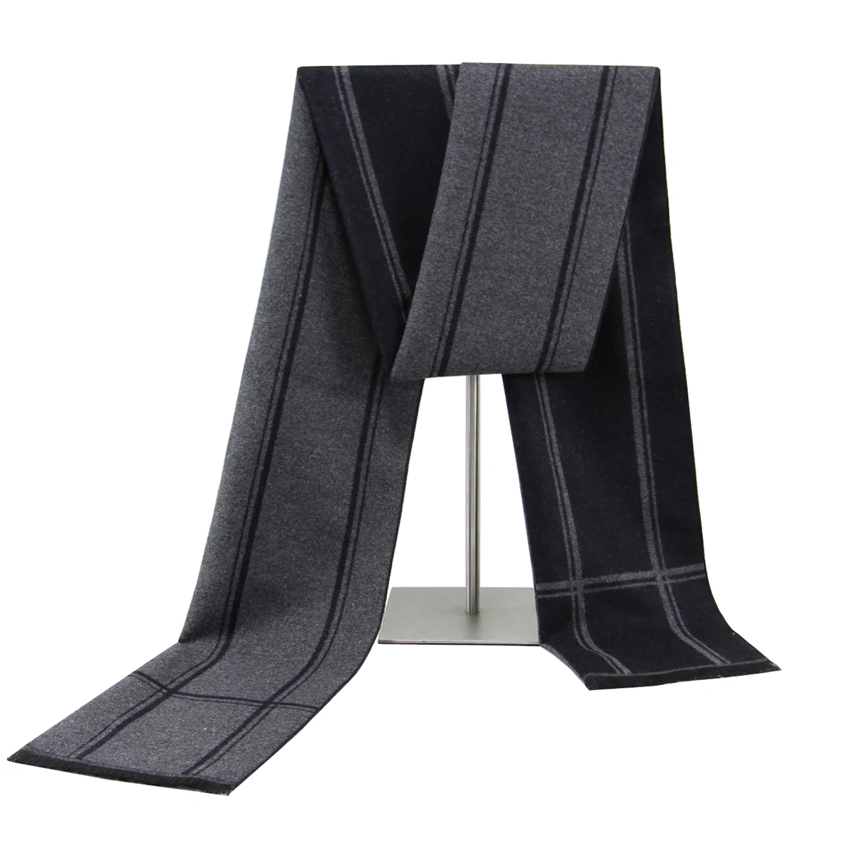 High Quality Men Scarfs Long Plaid Scarf Winter Warm Neckerchiefs ...