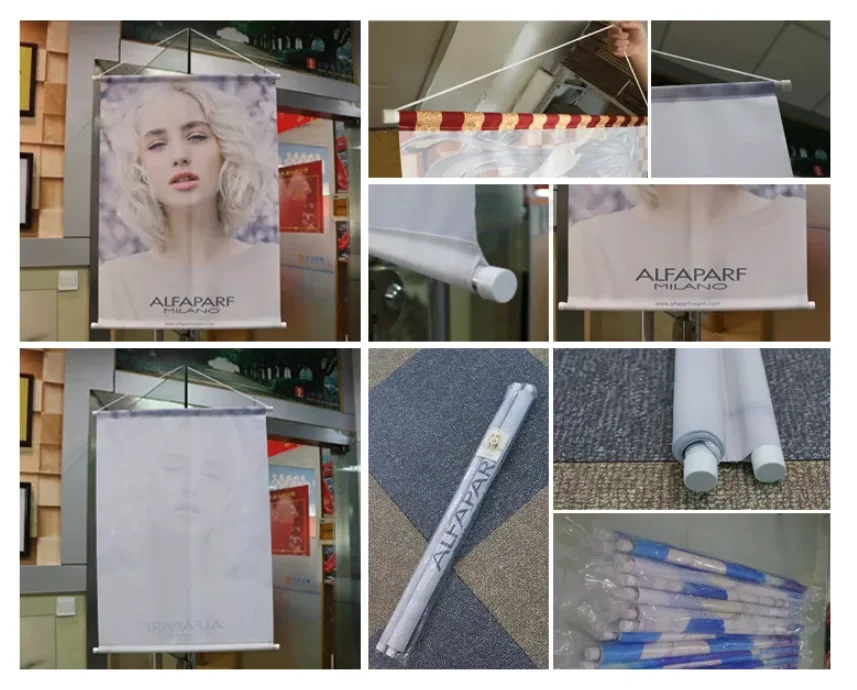 Custom Poster Advertising Scroll Anime Hanging Banners