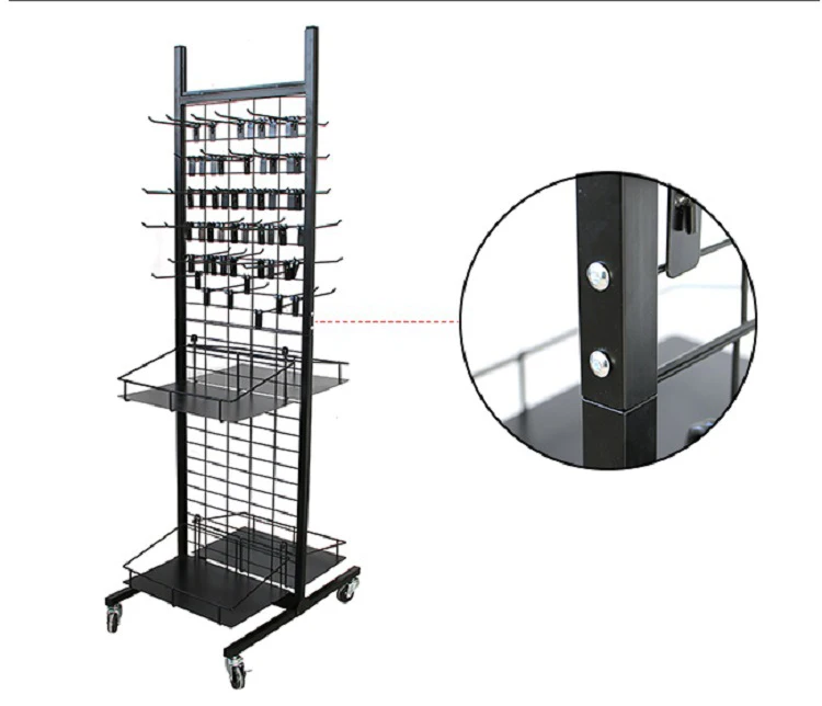 Metal Double Sided Display Stand - Ideal for Retail Shops