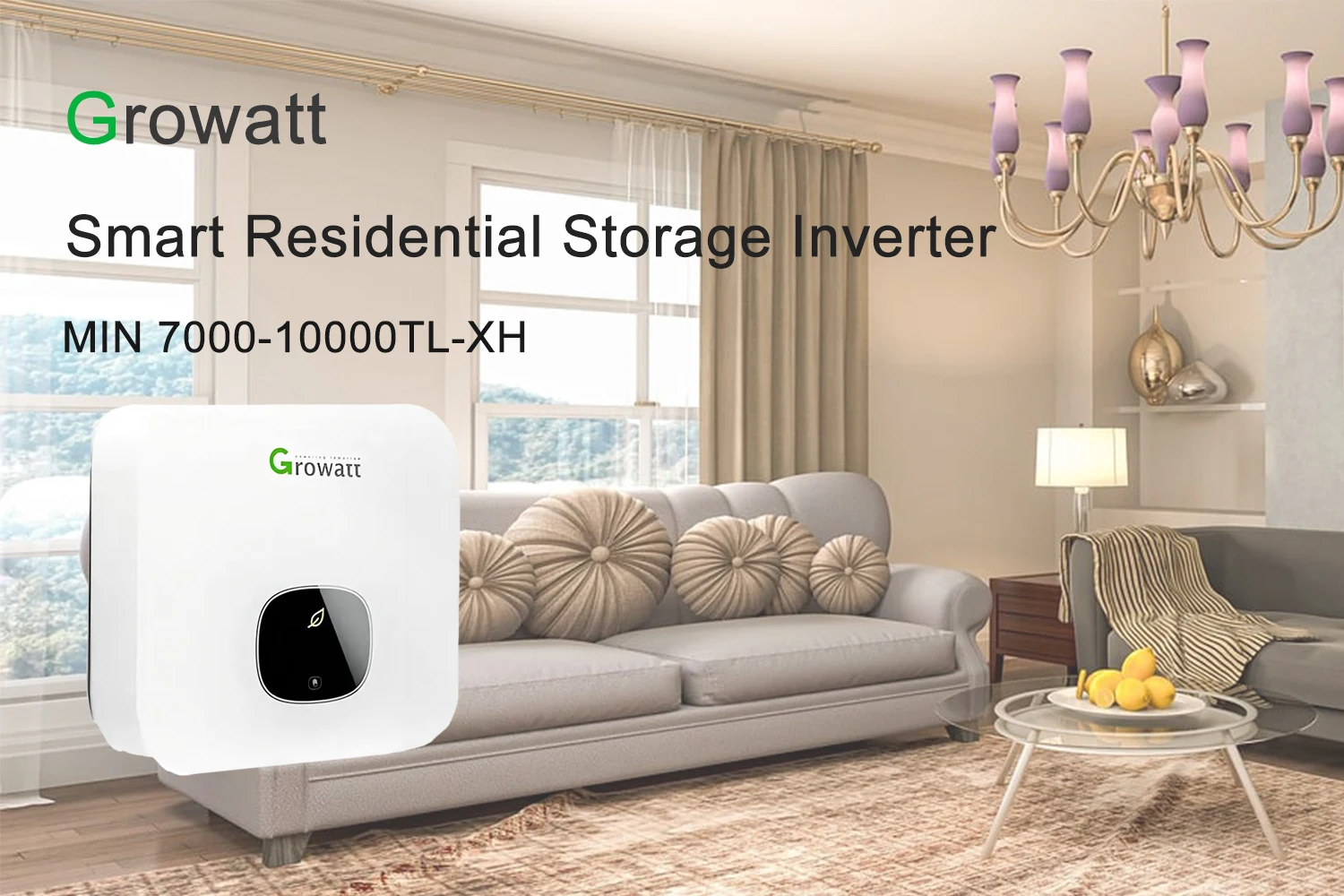 Growatt On Grid Inverter Single Phase Min 7000-10000tl-x 8kw 10kw Solar ...