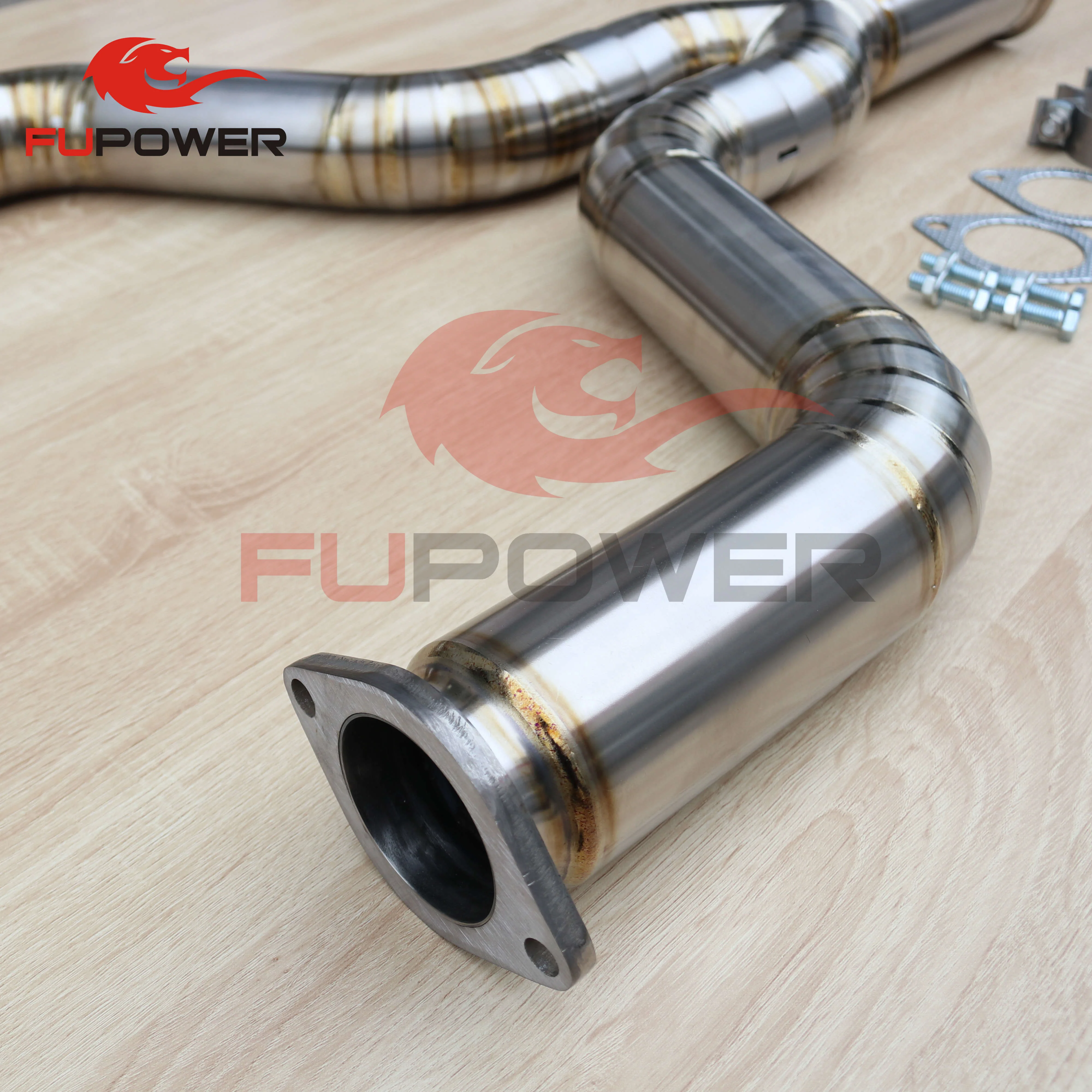 3" Exhaust Titanium Mid Y Pipe Muffler Exhaust Nissan 350z 2003-2008 Vq35de Vq35hr 370z - Buy ...