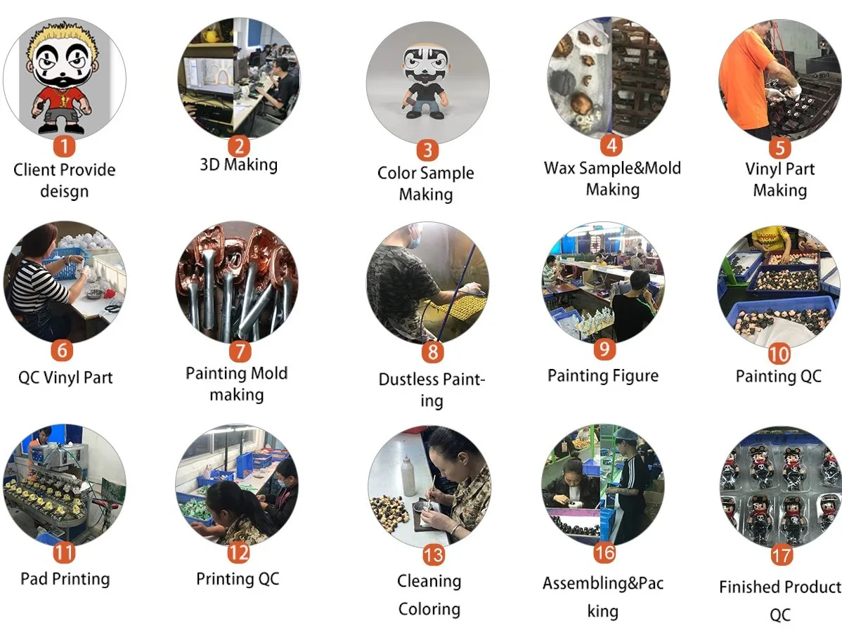 Custom Made Soft Sofubi Vinyl Figure Customize Collectible Vinyl Sofubi ...