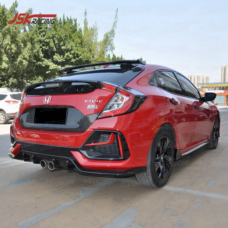 OEM Style Carbon Fiber Rear Trunk Lid for Honda Civic FK7 FK8