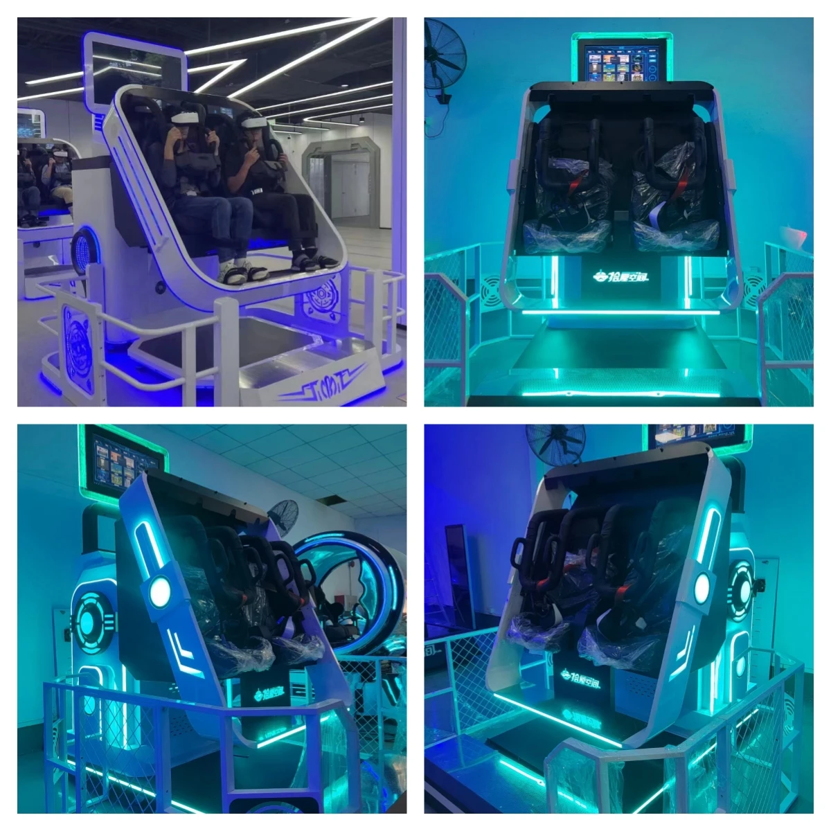 Dual 360 Degree Rotating VR Game Console| Alibaba.com