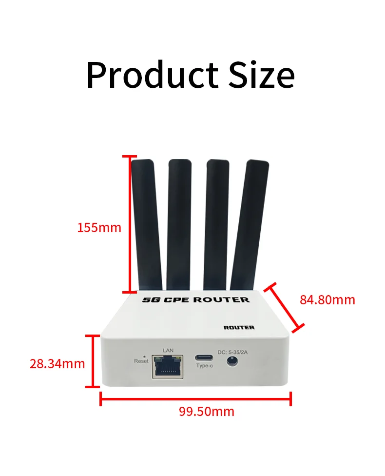 5g Wifi Router Quectel RM520N-GL - High-Speed Connectivity