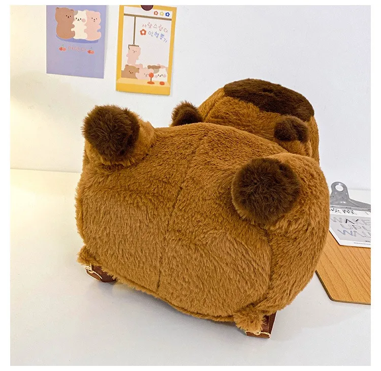 Hot Selling Cute Soft Kids' Capybara Backpack Cartoon-Style Stuffed ...