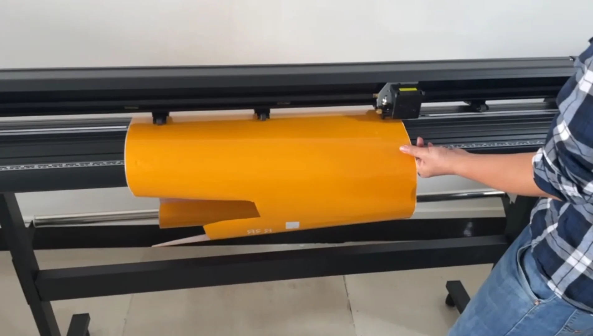 1350mm Laser Positioning Contour Function Pvc Sticker Htv Film Cricut ...