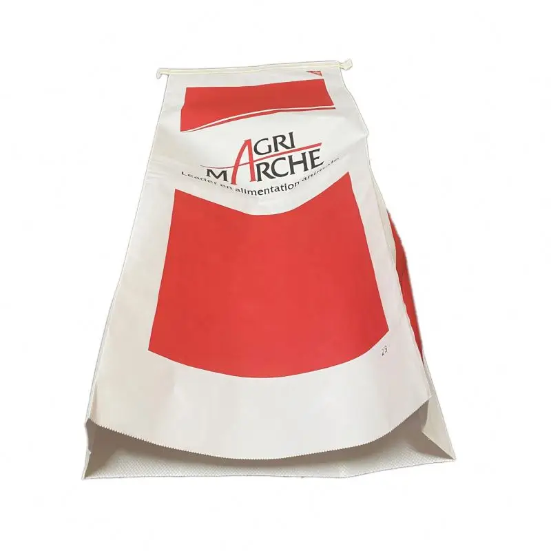 kraft paper laminated rice grain agriculture fertilizer feed bags ...