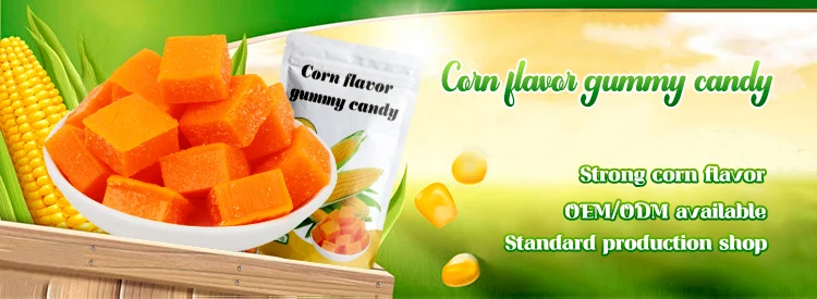 Gummy Candy With Corn Flavor - Buy Gummy Corn Candy corn Candy Cube sweet Corn Candy Product on ...