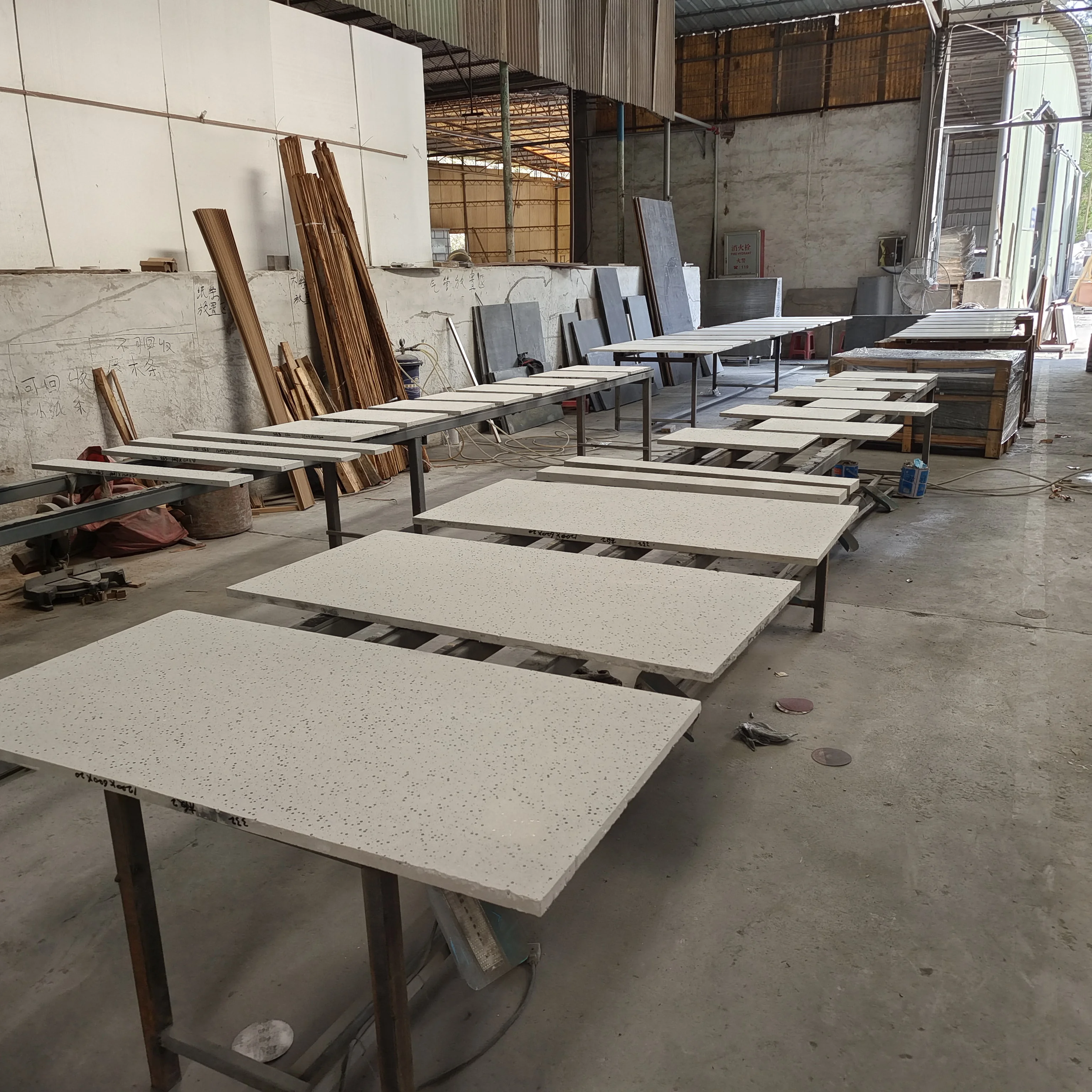 Modern Style Large Interior Wall Cladding Factory Price GFRC Cement ...