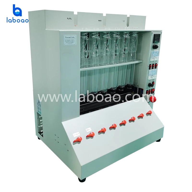 Acid-base Digestion Method - Crude Fiber Analyzer Lab Equipment