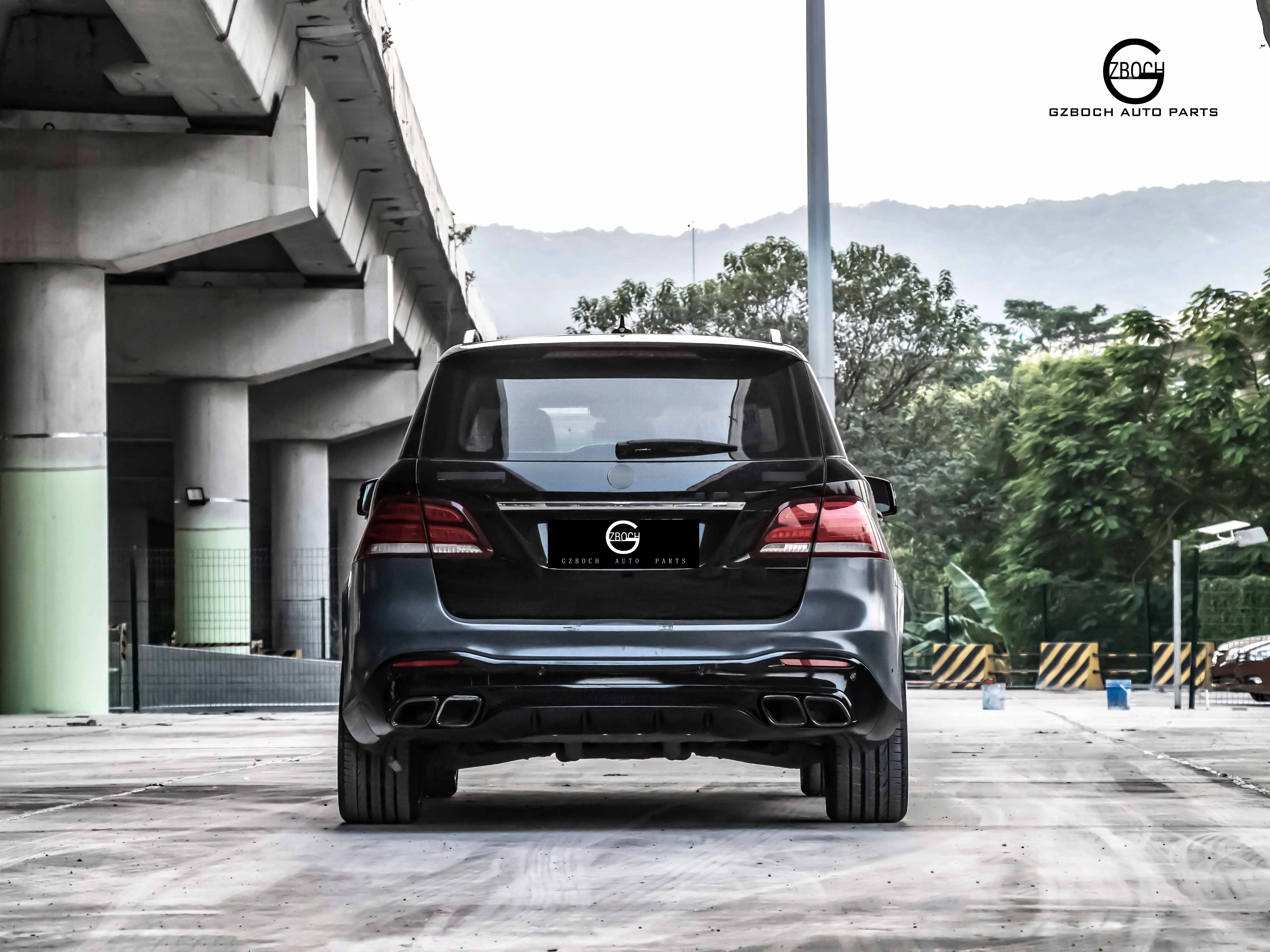 W166 Car Bumpers for Mercedes ML Class GLE Class Modified 2022 W167 ...