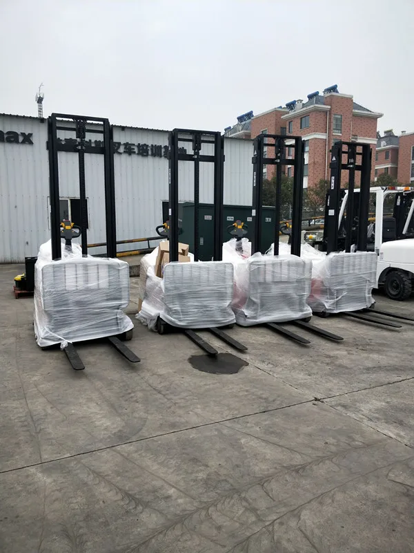 Big Wheel Pallet Stacker New Product Off Road 1ton 1.5ton Powered ...