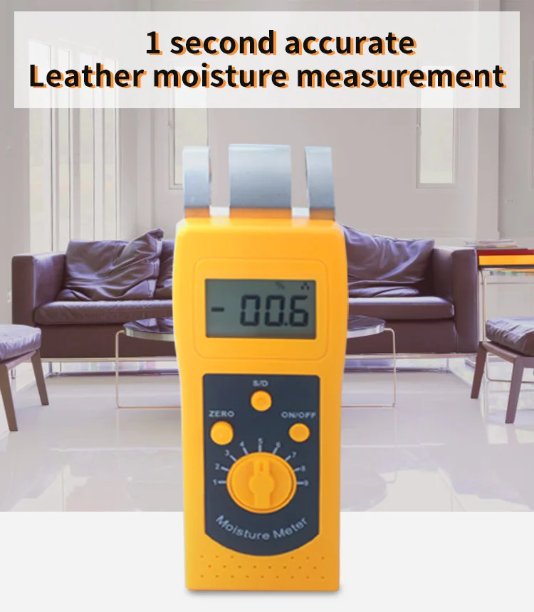 DM200T Moisture Meter for Textile Raw Materials - 1 Year Warranty