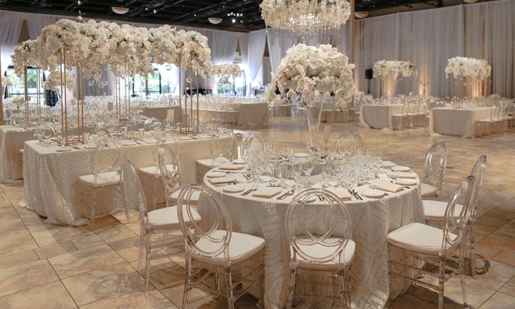 Wholesale Stacking Transparent Clear Wedding Phoenix Resin Chairs for ...