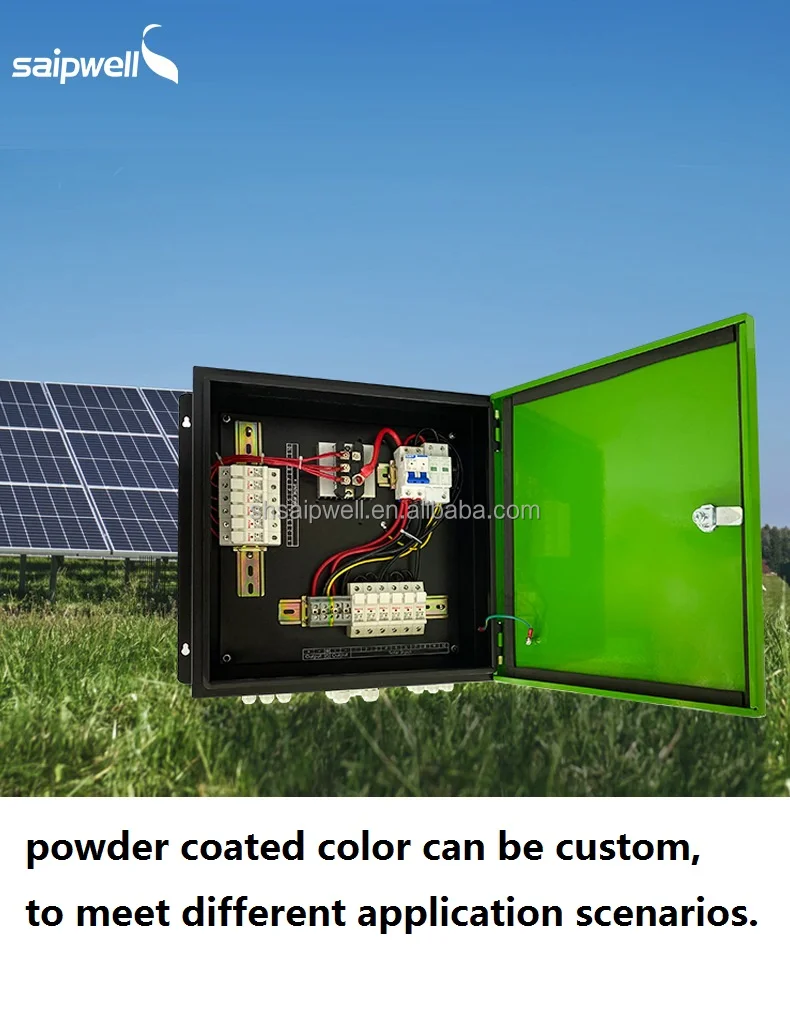 Pv Junction Box Saipwell Factory Dc Solar Pv Combiner Box Pv ...