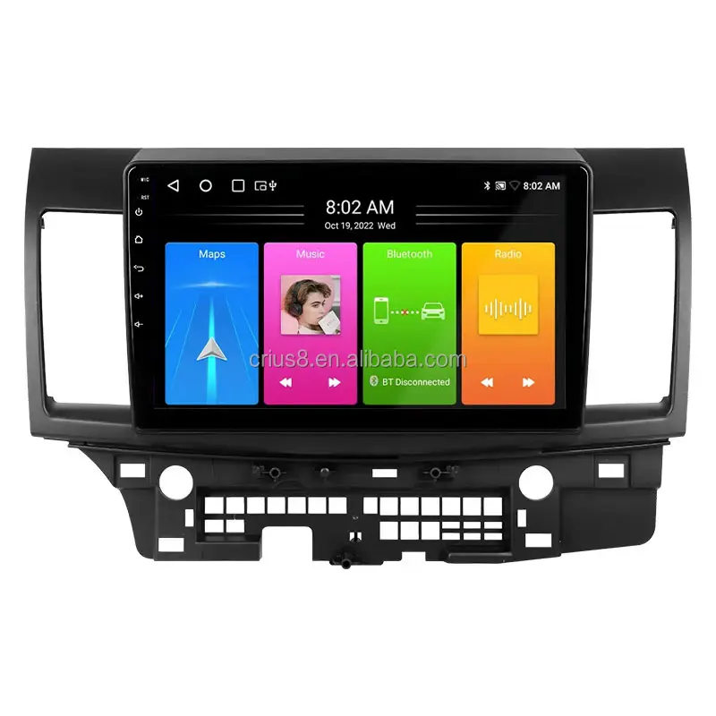 Car Dvd Player For Mitsubishi Lancer With Touch Screen Car Radio Gps ...