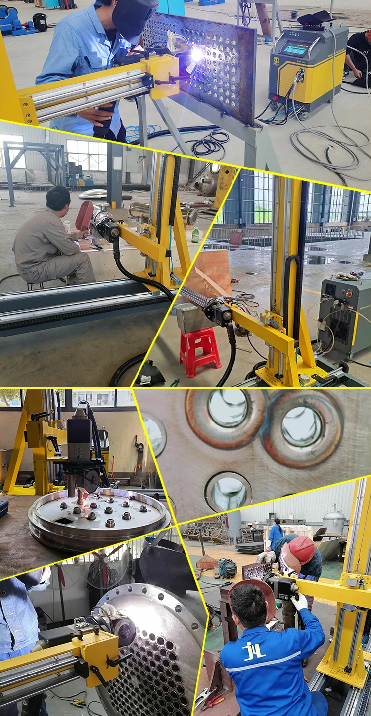 Automatic Tube to Tube Sheet Orbital Welding Machine MWP-65C TIG Full ...