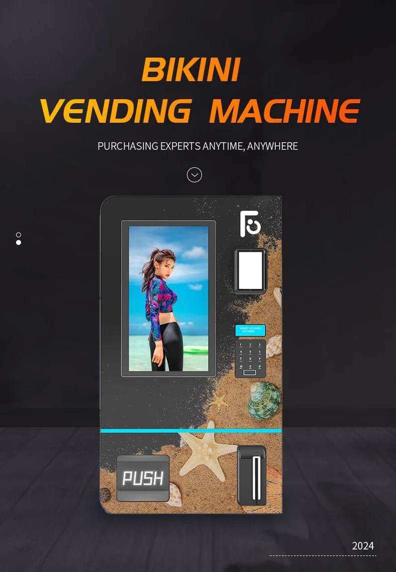 Outdoor Note Reader Vending Machine Tiny Figure Lcd Store Swimwear T ...