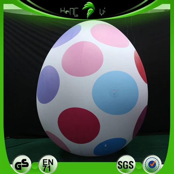 Hongyi Toy Inflatable Egg Shape Balloon Decorative Balloon Customized ...