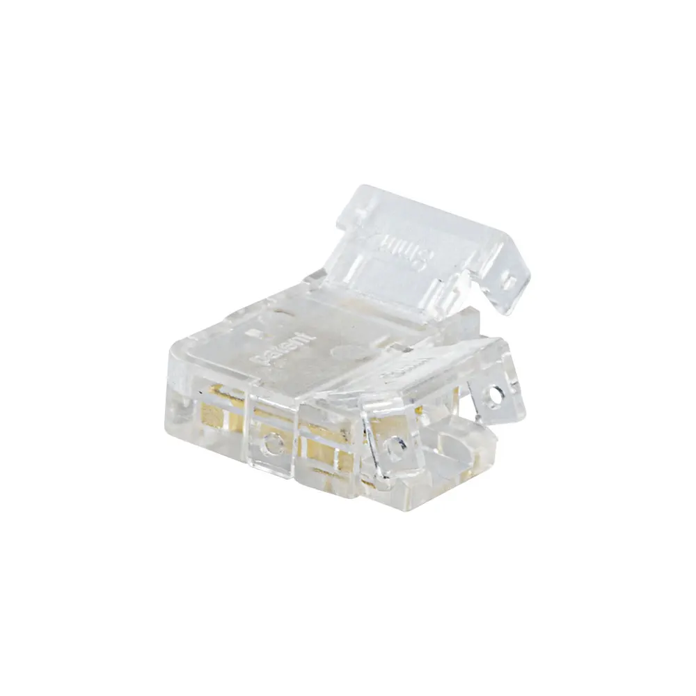 Solder Free Transparent Corner Connector Between Two Strips - 8/10mm ...