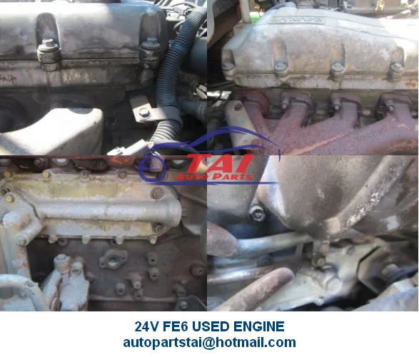 Used Diesel Engine For Nissan Fe6 12v 24v Engine For Sale - Buy Fe6 ...