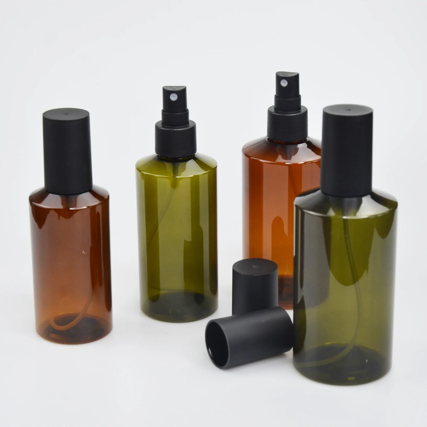 Wholesale Empty Plastic Body Spray Bottles Fine Mist Matte Black Pump ...