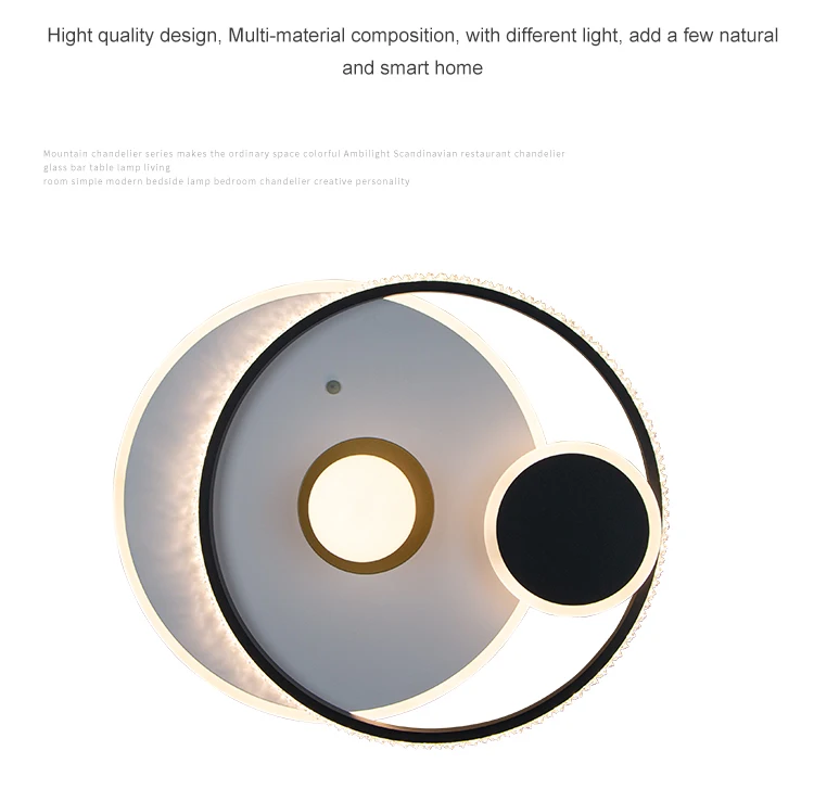 Modern Ceiling Light Led Dimmable Led Modern Decorative Decorative Led ...