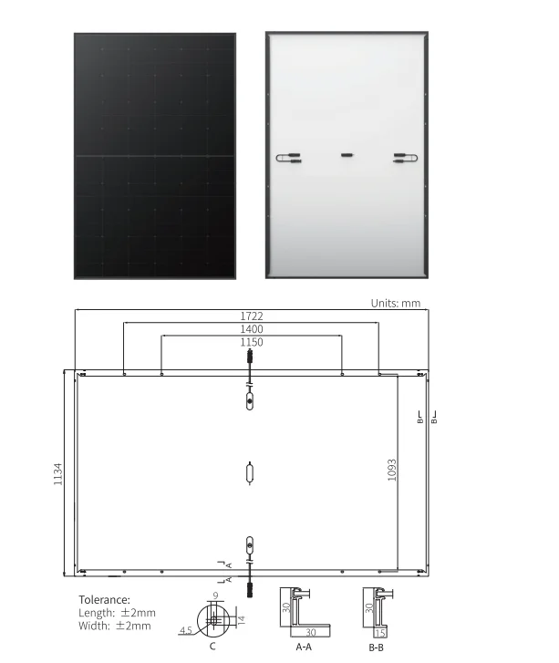 Longji Solar Panel Solar Wafers Lr5-54htb 410-430m Polycrystalline For ...