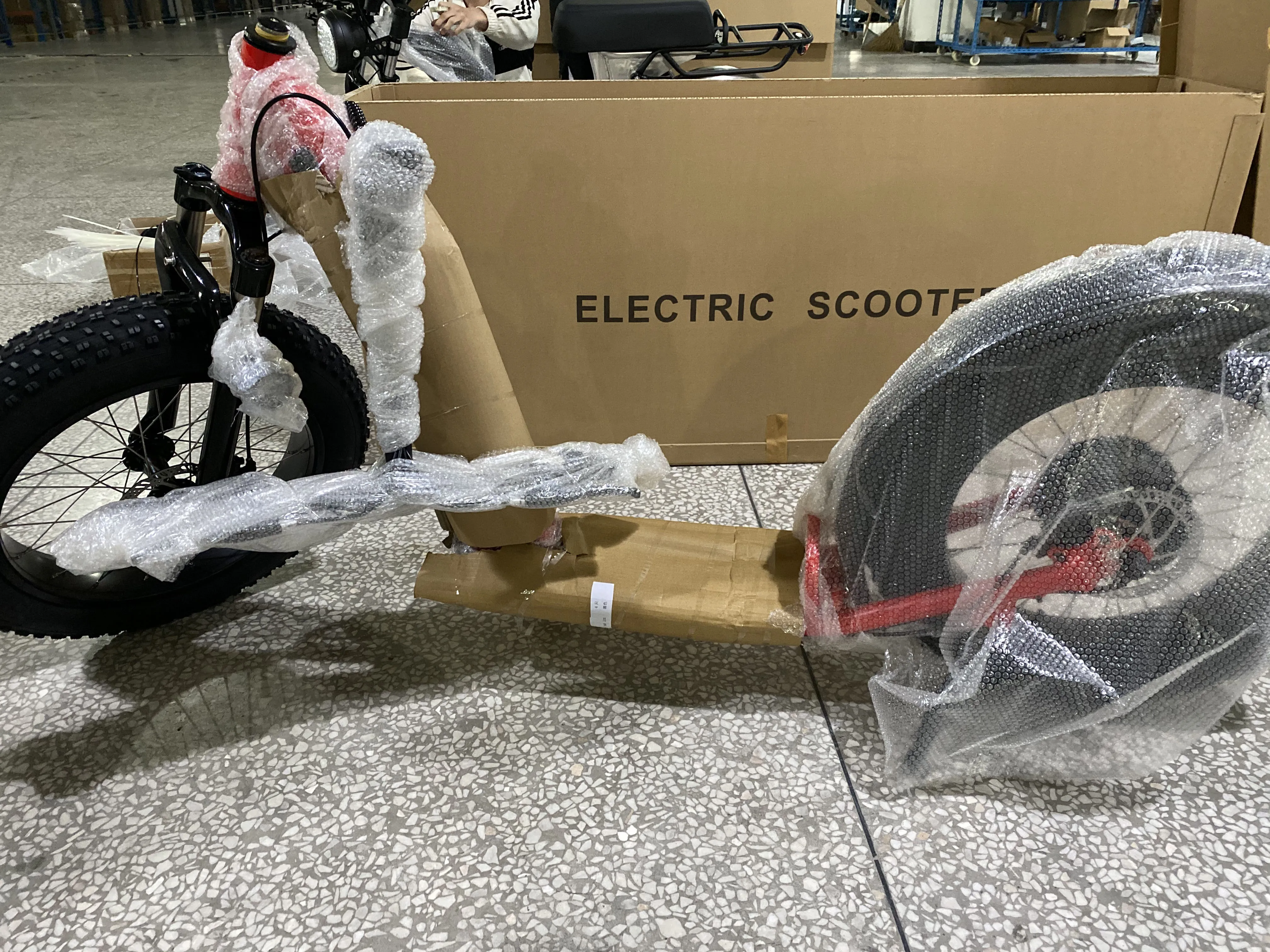 Big Wheel Scooter Electric Adult 20 Inch E-scooter Chinese Made Off ...