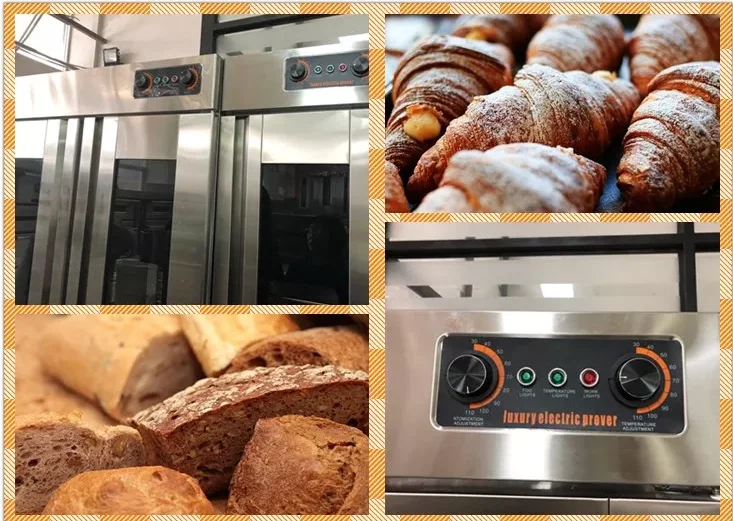 16 Trays Commerical Bakery Fermentation Chamber Bread Dough Proofer ...