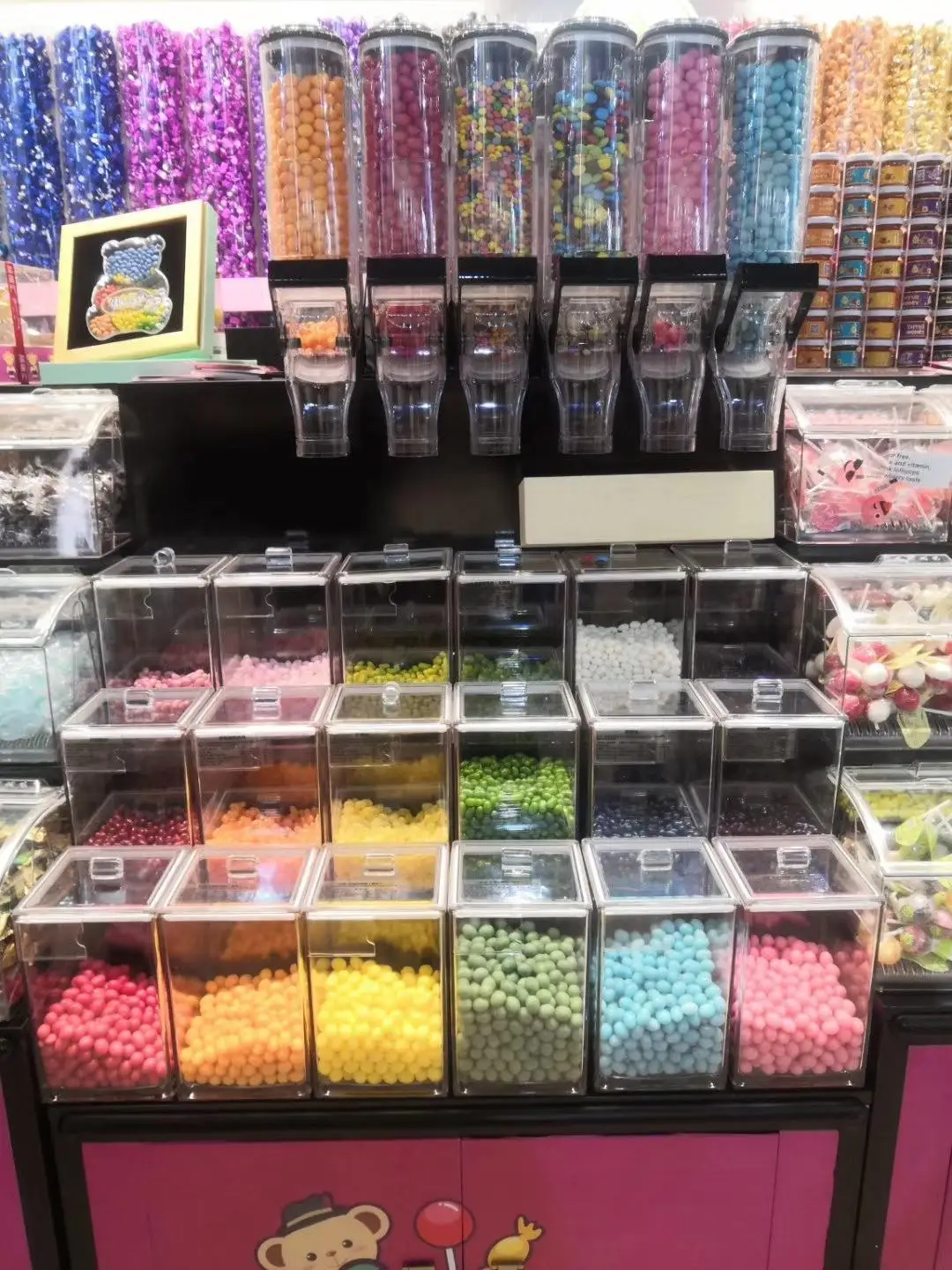 Ecobox Recycled Plastic Food Grade Pick and Mix Airtight Candy ...