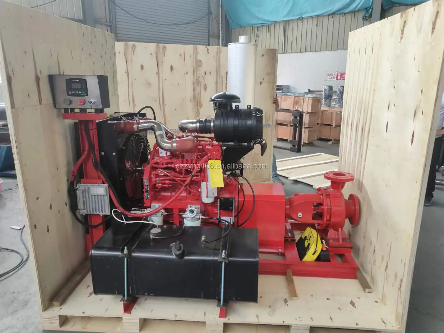 Dual Power Diesel Electric Fire Pump Set