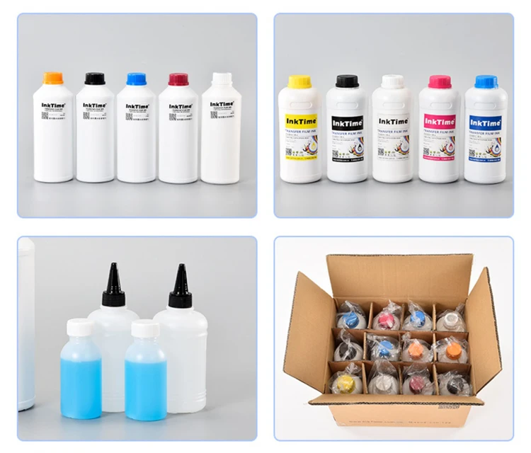 Visual Tex High Density Cmyk W Dtf Pigment Ink With Self Cleaning And ...