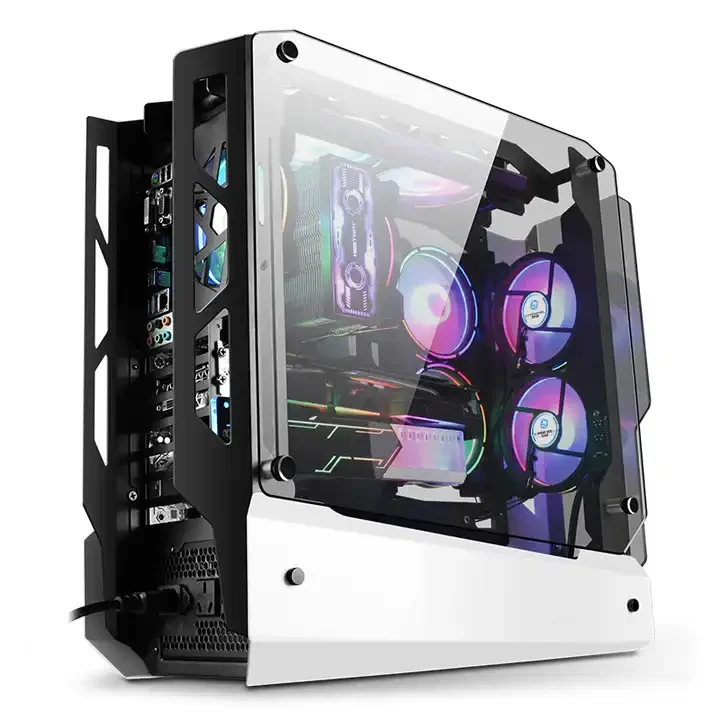 Christmas Customize Logo ATX PC Case Gaming Desktop Computer Cases ...