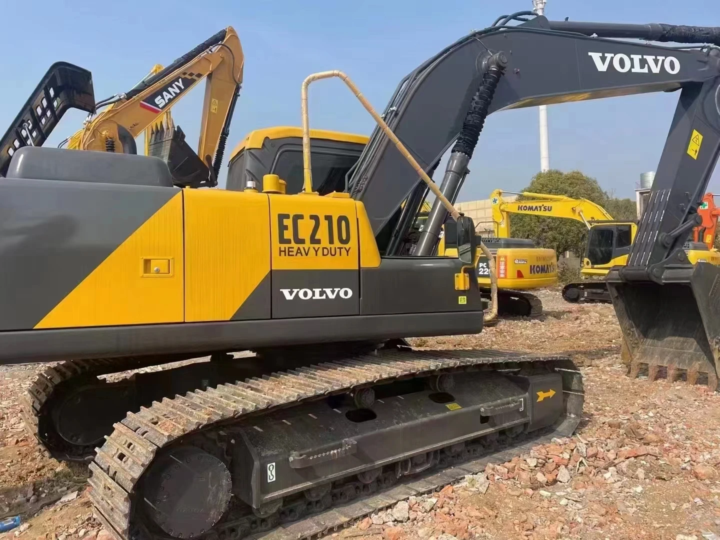 Original Volvo High Quality 100% Used Volvo Ec210b Excavator In Stock ...