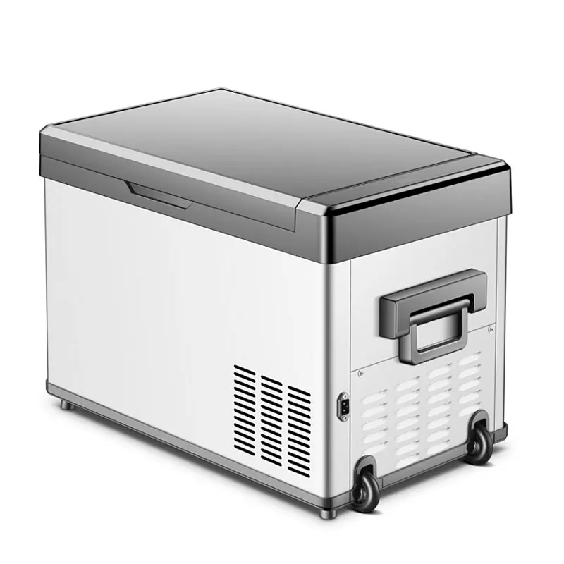 12v 24v Dc 50l Portable Refrigerator Camping Compressor Fridge 12 Volt Car Fridge For Outdoor ...