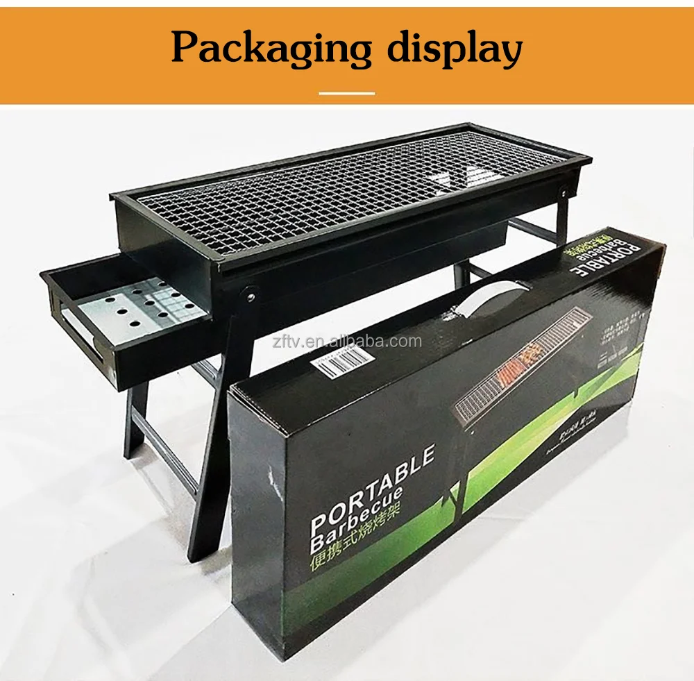 Vertical Garden Charcoal BBQ Burner - Portable Outdoor Grill