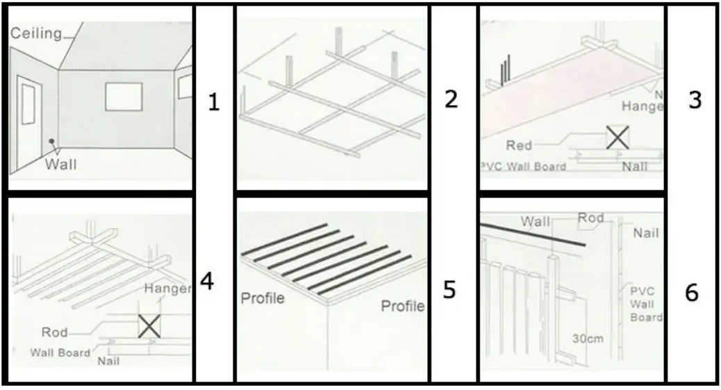 Modern PVC Ceiling Panels - Durable, Stylish, and Versatile
