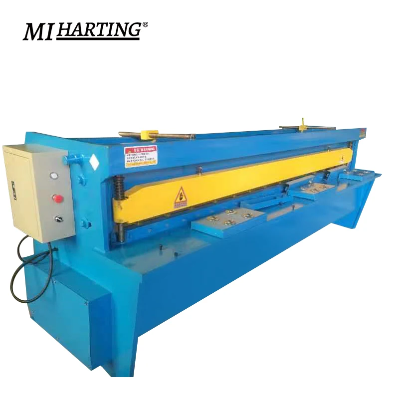 1.5*4000 Manual Sheet Metal Shear Small Mechanical Guillotine Electric ...